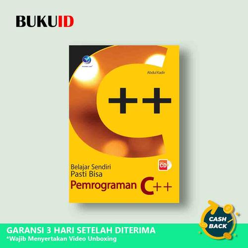 Promo Buku Belajar Sendiri Pasti Bisa Pemrograman C++ (cd) - Kota ...
