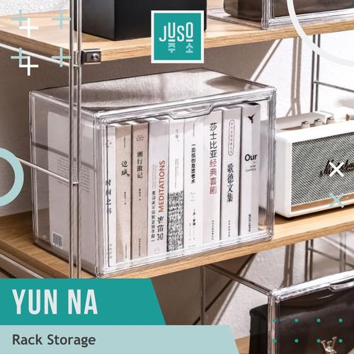 Jual Container Box Akrilik Buku Transparent Acrylic Book Magazine ...