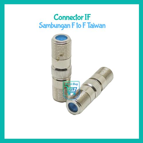 Jual CONNECTOR IF SAMBUNGAN CONNECTOR F CONNECTOR SAMBUNGAN CONNECTOR ...