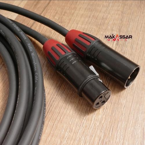 Jual Kabel XLR Premade Tasker TSK1026ZL zero loss with Jek Seetronic ...