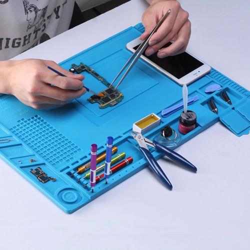 Jual Alas untuk service hp / elektronik Silicone Soldering / Matras ...