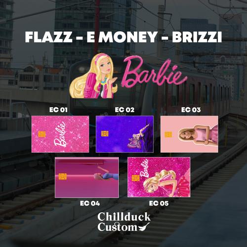 Jual Flazz Gen 2 BCA Emoney mandiri Brizzi BARBIE Custom Nama UV Print ...