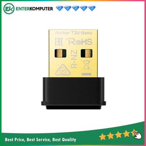 Jual TP - Link Archer T3U Nano - AC1300 Nano Wireless MU-MIMO USB ...