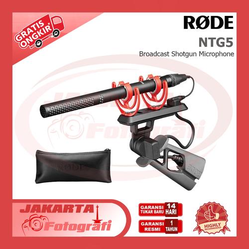 Jual RODE NTG5 Broadcast Shotgun Microphone - Rode NTG 5 - Jakarta ...