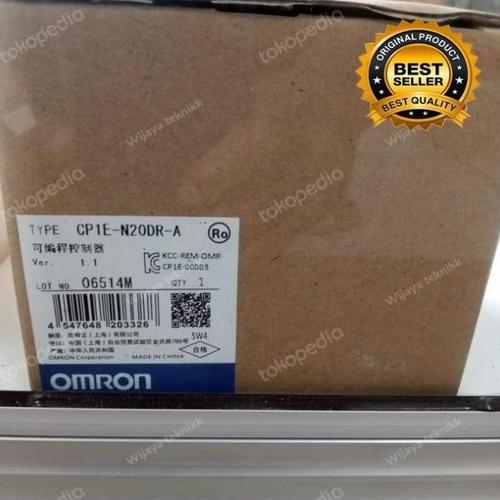 Jual Plc Omron Cp1E-N20Dr-A Programmable Controller Plc Cp1E-N20Dr-A Omron - Kota Tangerang ...