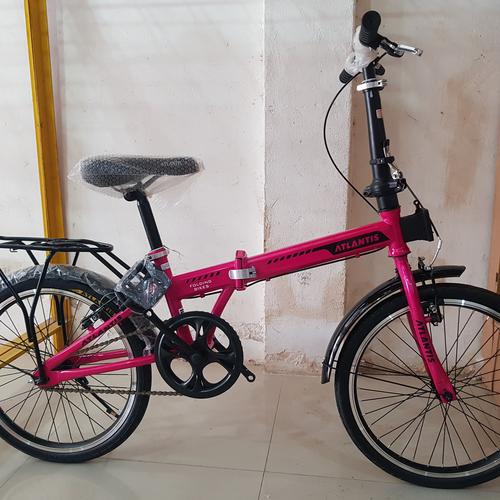 Jual Sepeda Lipat 20 inch ATLANTIS ( WARNA PINK FANTA ) - Kota ...