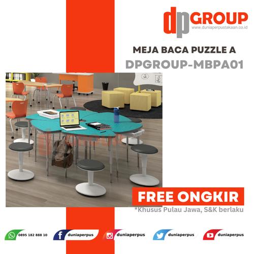 Jual Meja Baca Unik Bentuk Puzzle Daun - Kab. Kebumen - Dunia ...