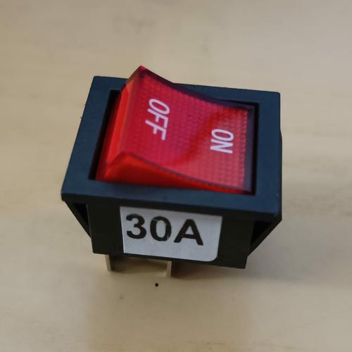 Jual Saklar Switch Besar On Off 30 A 4 pin Merah Lampu 30 A 4 Kaki ...