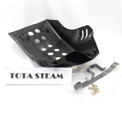 Jual Pelindung Dek Mesin Bawah Crf 150 Pelindung Mesin Merek Crossbone ...