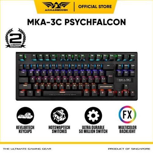 Jual Armageddon MKA-3C MKA3C MKA 3C PsychFalcon Mechanical Gaming ...