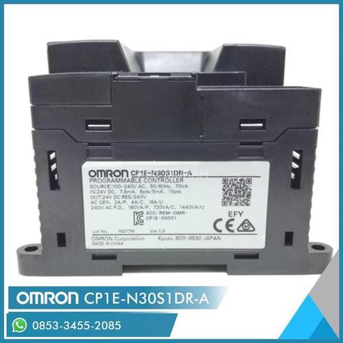 Jual Plc Omron Cp1E-N30S1Dr-A / Cp1E N30S1Dr A|Programable Controller Unit - Kota Tangerang ...