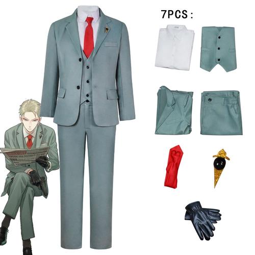 Jual Anime spy x family cosplay costume male twilight loid forger suit ...