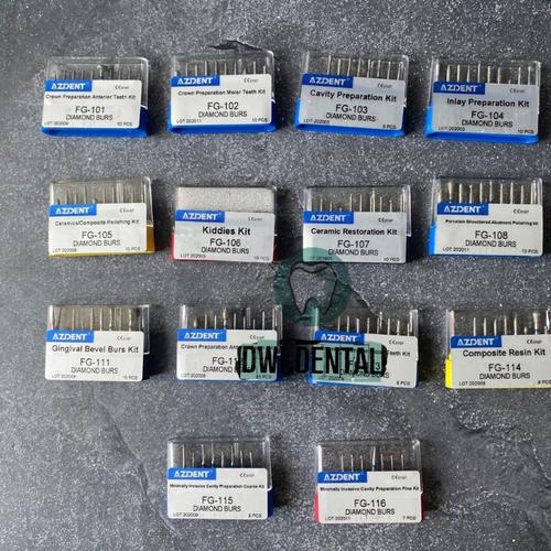 Jual diamond bur set latihan preparasi gigi - 104 - Jakarta Timur - dwi ...