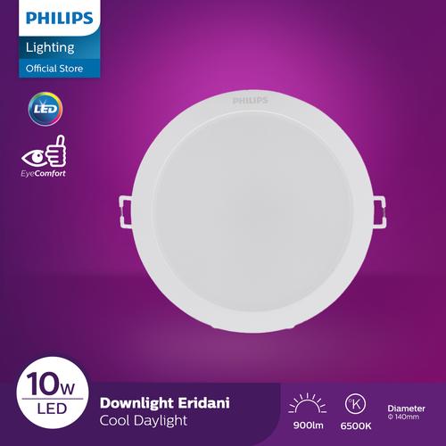 Promo Lampu Philips Downlight Eridani LED8 D125 10W 65K Putih - Jakarta ...