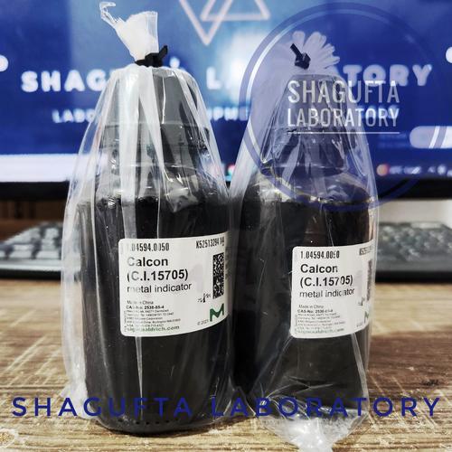 Jual CALCON (C.I.15705) METAL INDICATOR M E R C K 104594 50GRAM - Kab ...