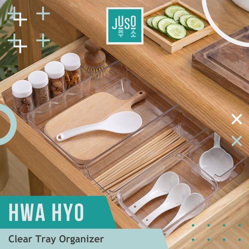 Jual Organizer Storage Sekat Organiser Laci Bening Acrylic Sumpit ...