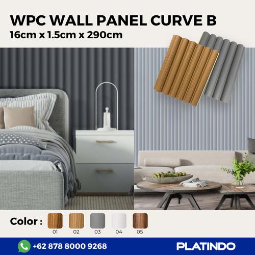 Jual Kisi Kisi / Dekorasi Dinding / WPC Wall Panel Curve B - 01 - Kota ...