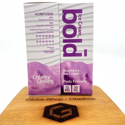 Jual SALT - Bold Ice Cream BLUEBERRY 30ml Pods Friendly by Joss Project ...