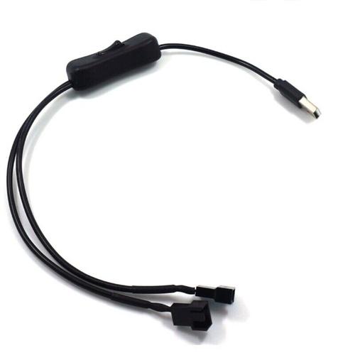 Jual USB TO PWM 3 PIN 4 PIN SPLITTER CABLE FOR COOLING ADAPTER ...