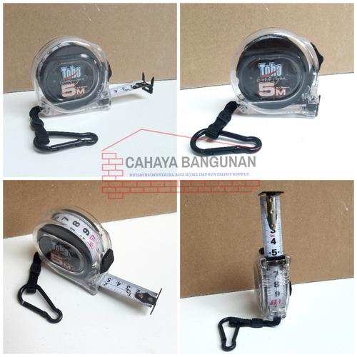 Jual Meteran Transparan TOHO 5m 5 m Tukang Bening Transparant Bolak ...