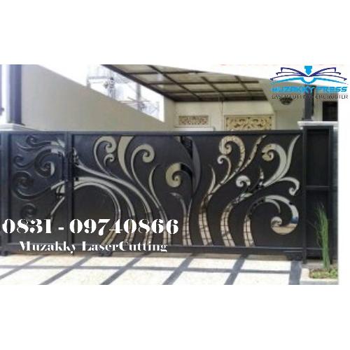 Jual PINTU PAGAR DORONG PLAT BESI LASER CUTTING CUSTOM - Jakarta Utara ...