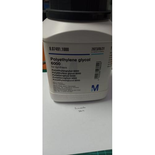 Jual Polyethylene Glycol PEG 6000 untuk sintesis TiO2 nanopartikel ...