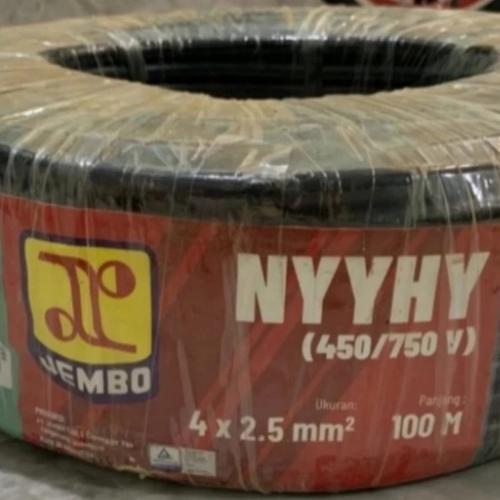 Jual Kabel NYYHY 4x2,5 4x2.5 Jembo Roll 100 Meter Listrik Serabut ...