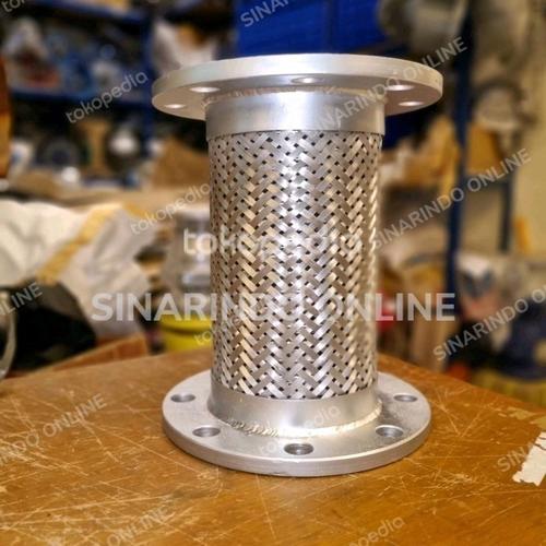Jual Flexible Expantion joint 4"inch Dn 100 × 20cm 10k Stainless ss 304 ...
