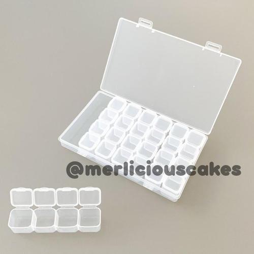 Jual Paint Pot Container Lustre Dust Storage Paint Palette Tray Palet ...