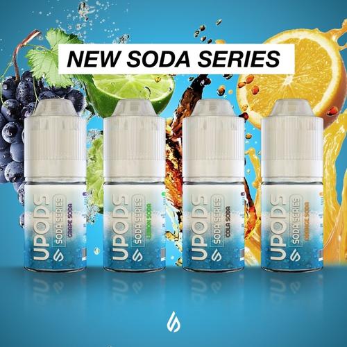 Jual SALT - UPODS SODA SERIES LEMON COLA ORANGE GRAPE 30ML 10MG LIQUID ...
