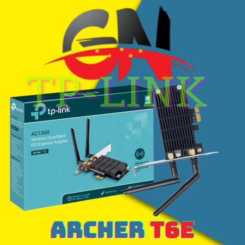 Jual TP-Link Archer T6E AC1300 Wireless Dual Band PCI Express Adapter ...