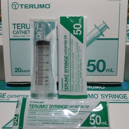 Jual Terumo Syringe 50cc Disposable Spuit 50 ml Catheter Tip 50 cc - Kota Depok - Dhruva Store ...