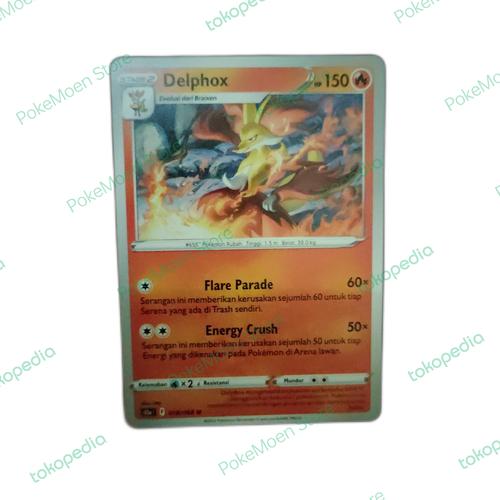 Jual Delphox s11a - Pokemon TCG Indonesia - Kota Surabaya - PokeMoen Store | Tokopedia