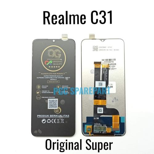 Jual ORIGINAL Super OG - LCD Touchscreen Fullset Realme C31 RMX3501 ...