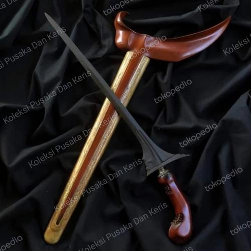 Jual Keris Pasopati Pamor Kelengan Besi Hurap Tangguh Sendang Sedayu ...
