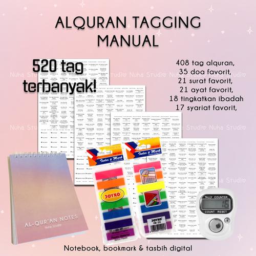 Jual QURAN TAGGING KIT - Al-Quran Sticker Set by Nuha Studio - Kab ...