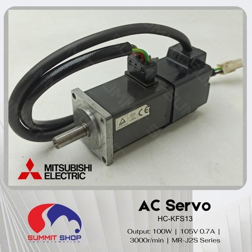 Jual Mitsubishi AC Servo Motor HC-KFS13 100Watt || MR-J2S Series - Kota Cimahi - SUMMIT-SHOP ...