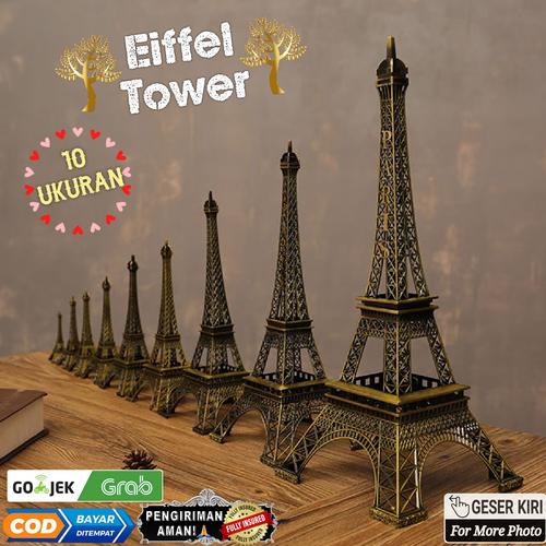 Jual Miniatur Menara Eiffel Paris Eiffel Tower Paris Pajangan Patung Eiffel - 48 CM - Jakarta ...