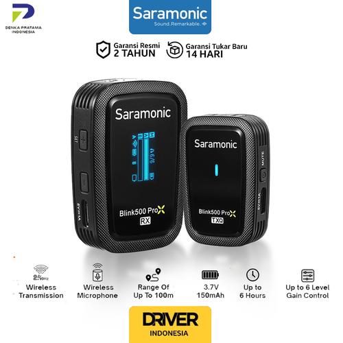 Promo Saramonic Blink 500 ProX Q1 Microphone Wireless System Cicil 0% ...