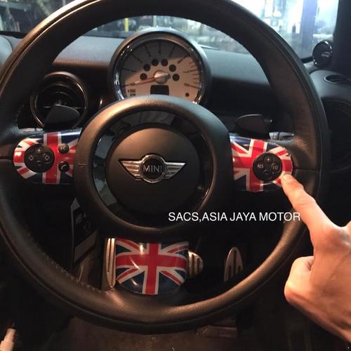 Jual Steering wheel panel mini cooper R55 R56 R57 - red flag - Kota ...