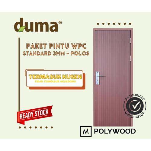 Jual Paket Pintu WPC Duma Tipe Eco 3mm + Kusen - Jakarta Barat ...