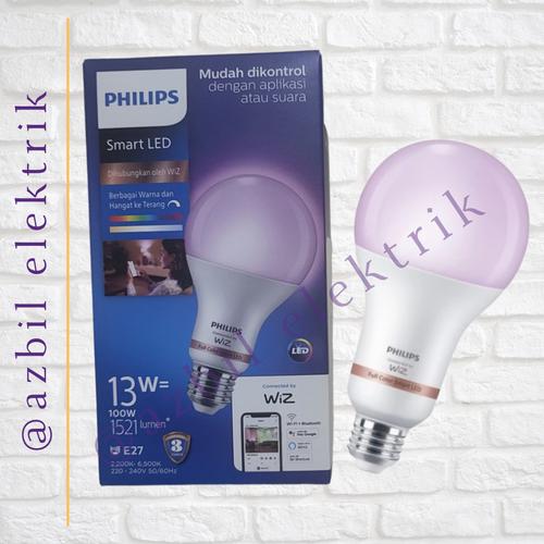 Jual Philips Lampu Smart Wifi LED 13 Watt Bluetooth full RGB color ...