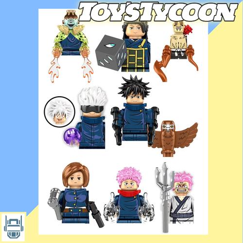 Jual Mainan Brick Figure - variasi Jujutsu Kaisen - Gojo, Itadori ...