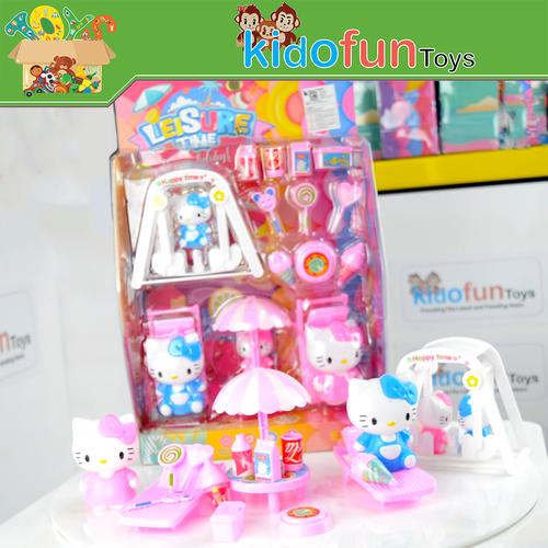 Jual Mainan Hello Kitty Pantai Leisure Time Beach Play set - Kota ...