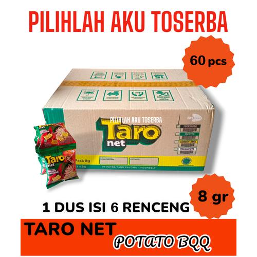 Jual Taro NET Snack POTATO BARBEQUE BBQ 8 gr RENCENG - ( HARGA 1 DUS ...