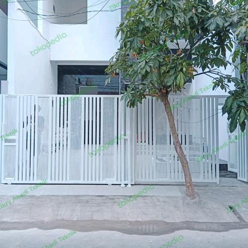 Jual Plat Lubang Perforated Pintu Pagar Perforated Pagar Industrial ...