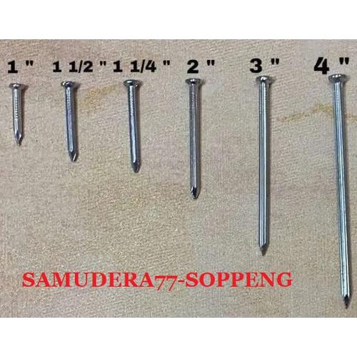 Jual Paku Beton Putih Paku Baja YSK 1" - 1 1/4" - 1 1/2inch - 2 Inch 3 ...