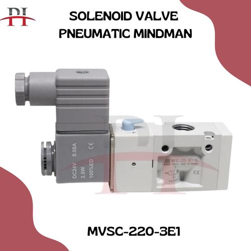 Jual Solenoid valve pneumatic MVSC-220-3E1-NC MINDMAN - COIL AC110 ...