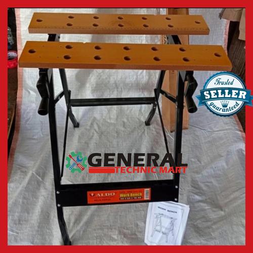 Jual WORKMATE ALDO 5562 Meja Kerja Clamping Workbench Sawhorse Tools ...