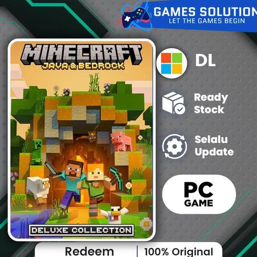 Jual minecraft Java and Bedrock Edition Deluxe Collection for PC ...